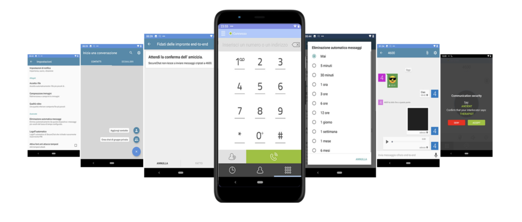Connect in total safety - Cryptedphone